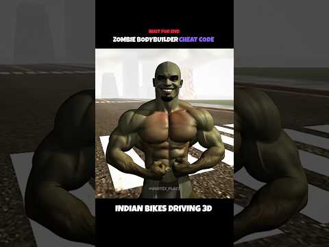 Zombie Bodybuilder Cheat Code 😱 | Indian Bikes Driving 3d New short 🎉 | #shorts