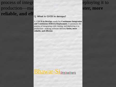 What is CI/CD