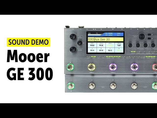 MOOER GE 300 Multiefekt gitarowy | Kytary.pl