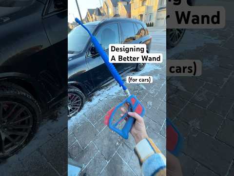 Designing the Best Extension Wand for Detailing and Washing Cars with a Pressure Washer #Shorts