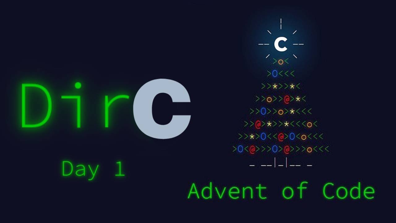 Using my own Programming Language to beat Advent of Code Day 1