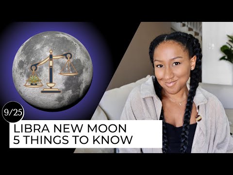 New Moon September 25th - 5 Things to Know โ ๐ฎโจ