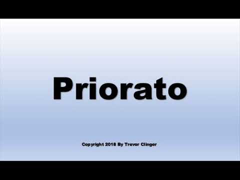 How To Pronounce Priorato (Wine)
