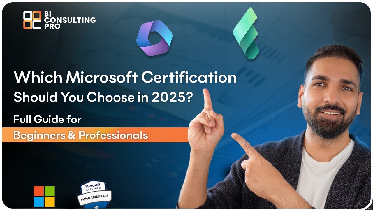 Which Microsoft Certification Should You Choose in 2025? | Full Guide #certificate #biconsultingpro