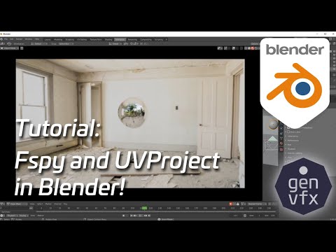 TUTORIAL: Fspy and UVProject in Blender! – making photoreal scenes with ...