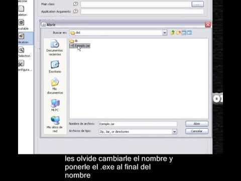 Crear un Ejecutable apartir de codigo Java | Zona Informatica