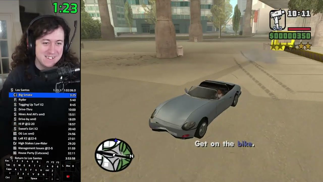 New San Andreas Any% Speedrun Personal Best!