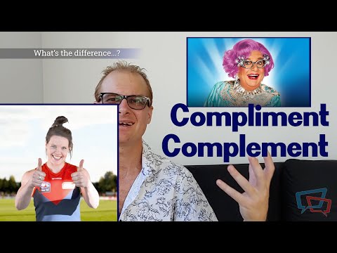 Compliment & Complement : What's The Difference? | Confident English