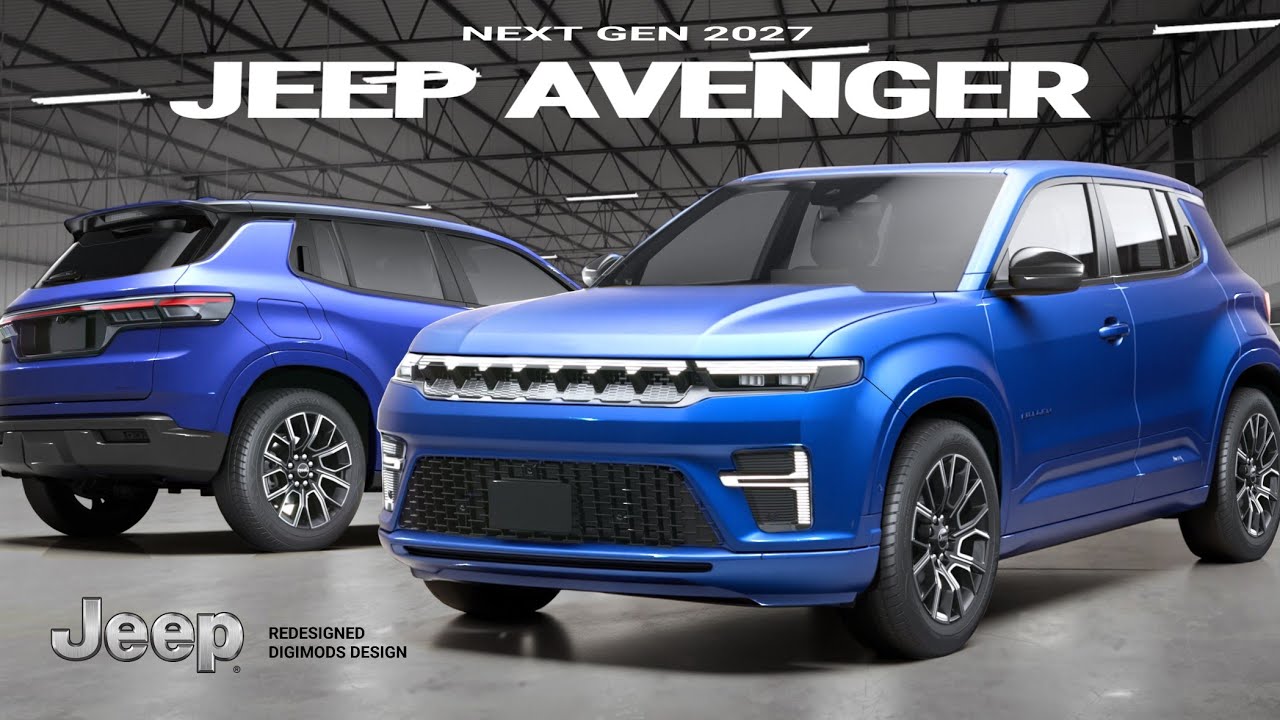 2027 Jeep Avenger Features Bold CGI Redesign and Looks Ready to Conquer ...
