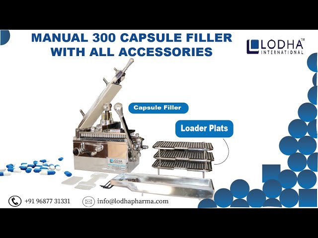 Capsule Filling Machine - Empty Capsule Loader Manufacturer from Ahmedabad