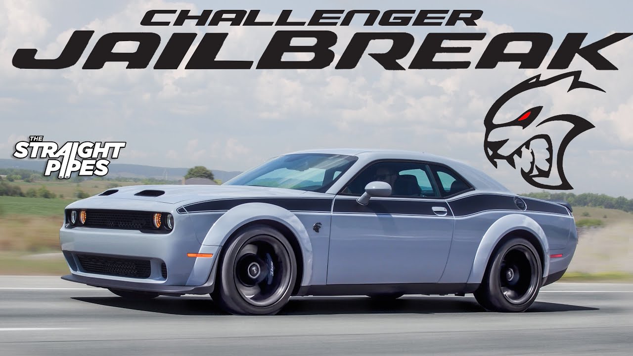 YouTubers Review 2022 Dodge Challenger Jailbreak, With 10-HP Bump, and ...