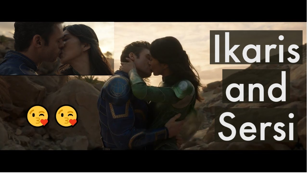 Ikaris and Sersi Kissing scene 😘 | Eternals