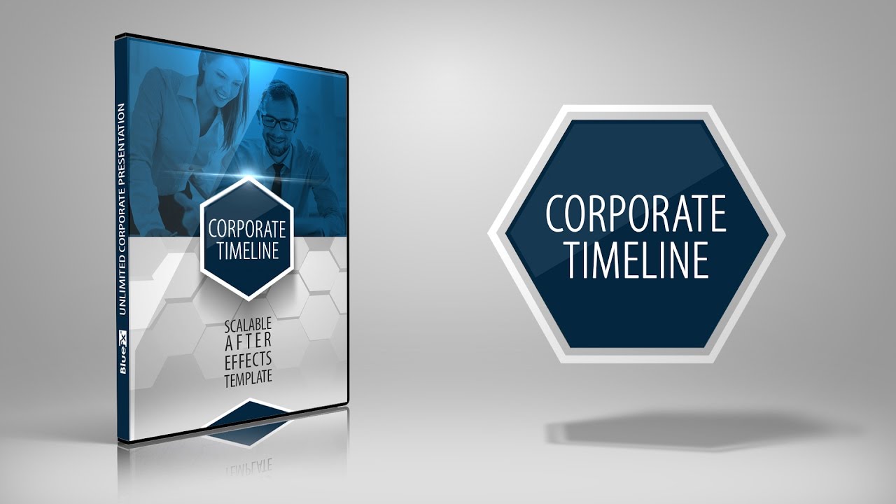 After Effects Template Corporate Timeline | Bluefx
