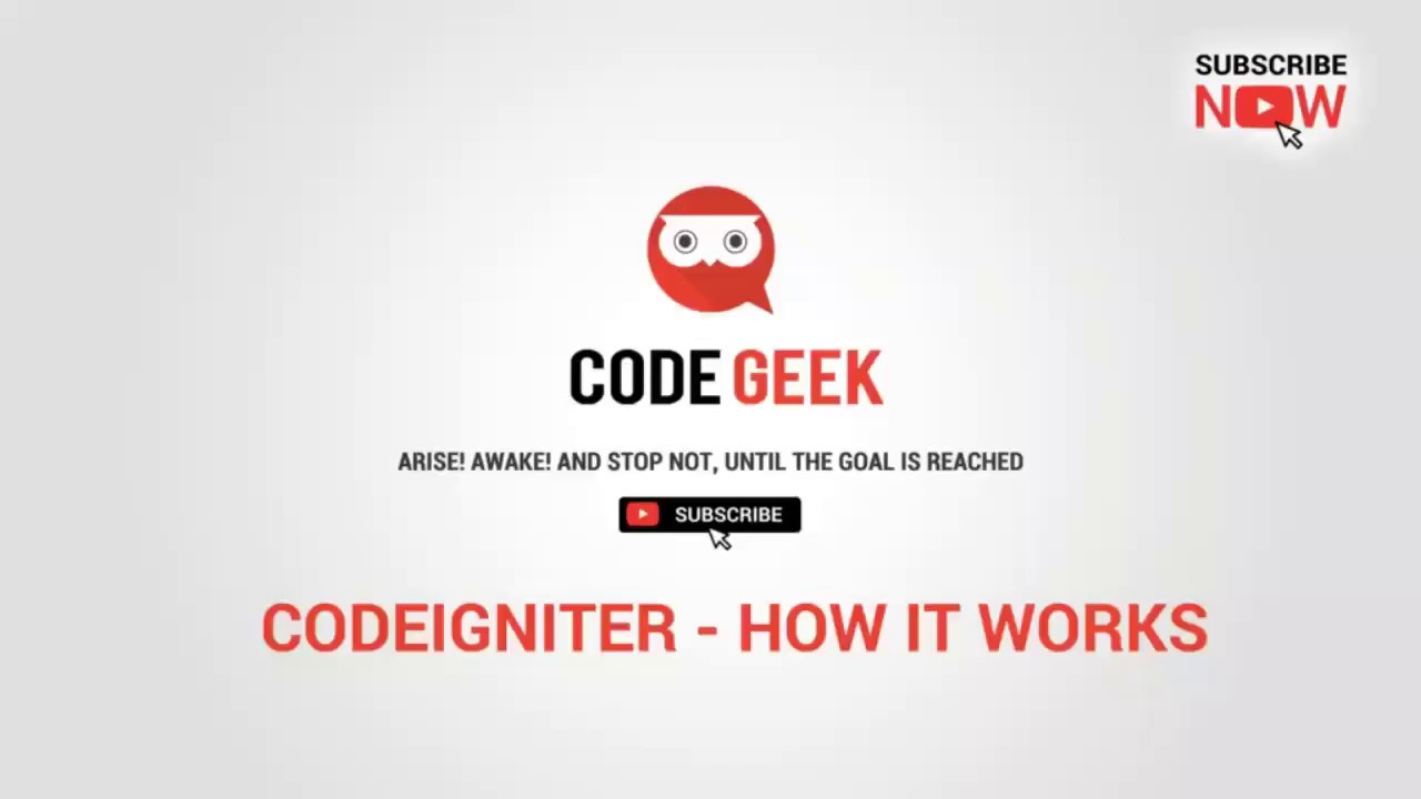 Basic Codeigniter Tutorials - How Codeigniter Works