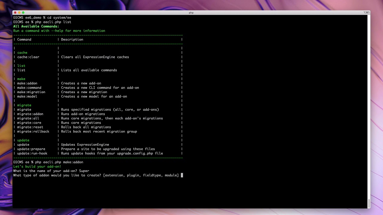01 - CLI Add-on Generation