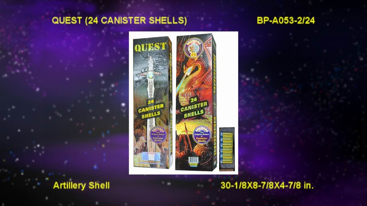 BP-A053-2/24 Quest (60g canister shells)