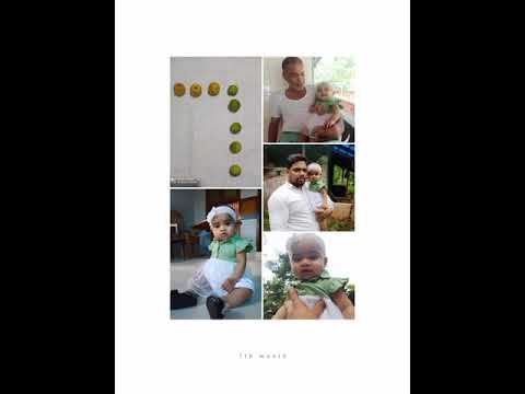 Evoos dream/1month to 12month baby photos/birthday song/malappuram