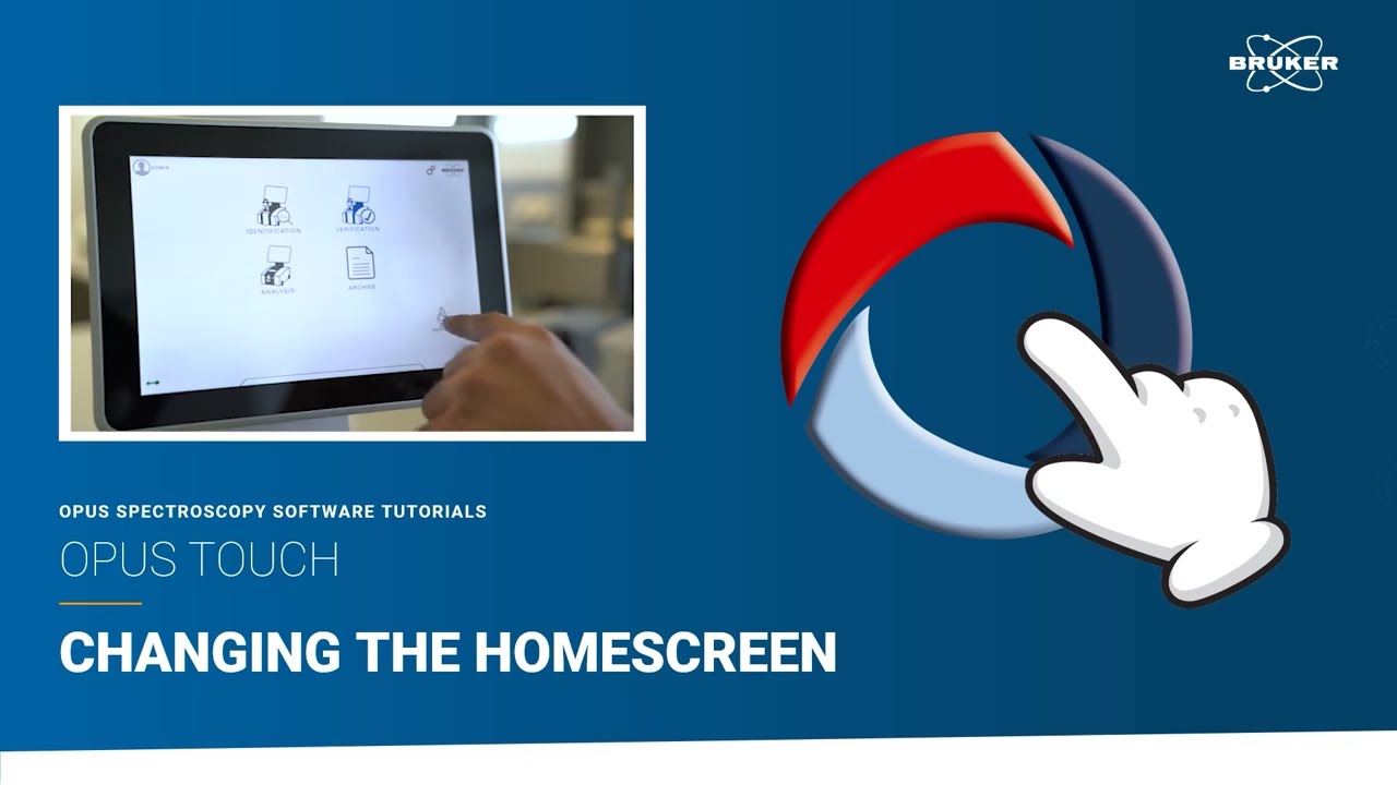 Changing Homescreens | OPUS TOUCH Tutorial | Getting Started #13