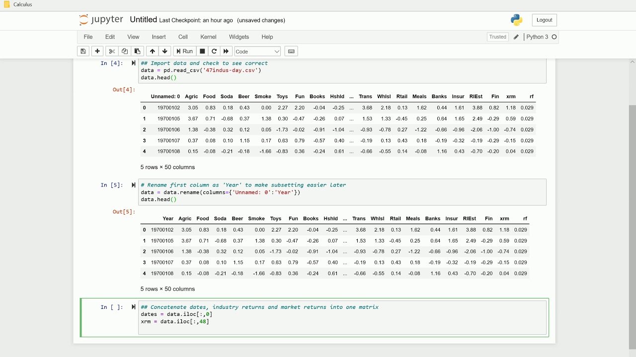 Portfolio Optimization in Python: Part 1
