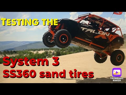 Testing the System 3 Offroad SS360 sand and snow tires