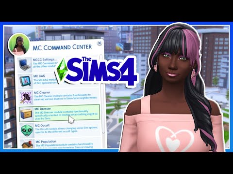 How I Use MC Command Center Mod for The Sims 4! 💻