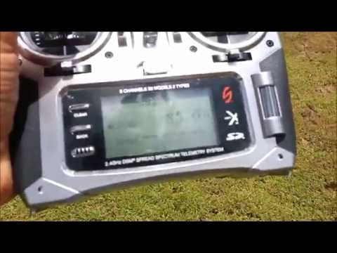 DJI F550 AIRCRAFT ALTIMETER TEST READINGS FROM SPEKTRUM AR8000 TM1