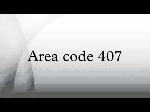 Area code 407