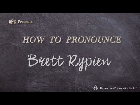 How to Pronounce Brett Rypien (Real Life Examples!)