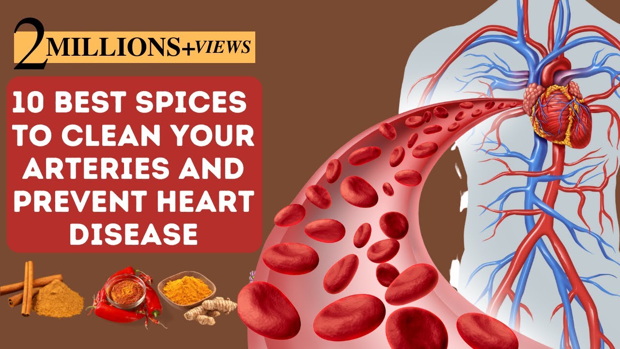 10 Best Spices to Clean Your Arteries and Prevent Heart Disease
