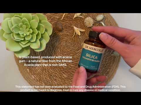Dr. Mercola Silica Collagen Builder - 60 Capsules
