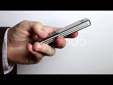 Sending digital message from cell mobile phone. Stock Footage