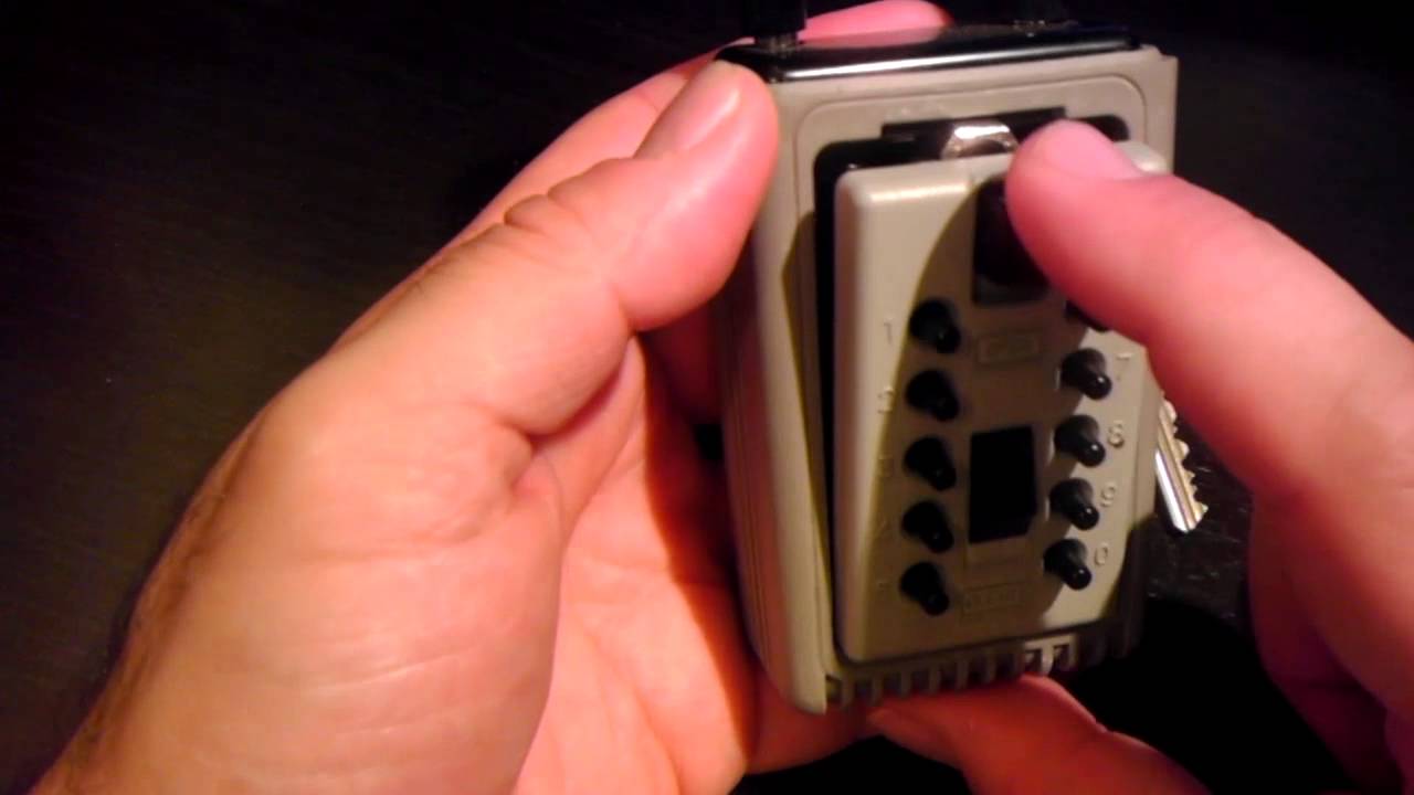 Unlocking a Kidde Portable KeySafe