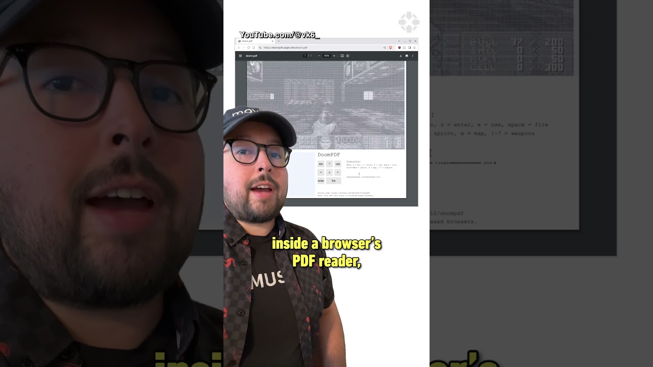 DOOM is now playable in a PDF
