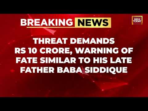 Baba Siddique's Son Zeeshan Gets Death Threat: 'You'll Be Killed Like Your Father'