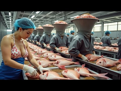 Modern Trawlers Hunt Red Fish, Wipe Out Entire Shoals of Red Fish from the Bottom of the Sea!