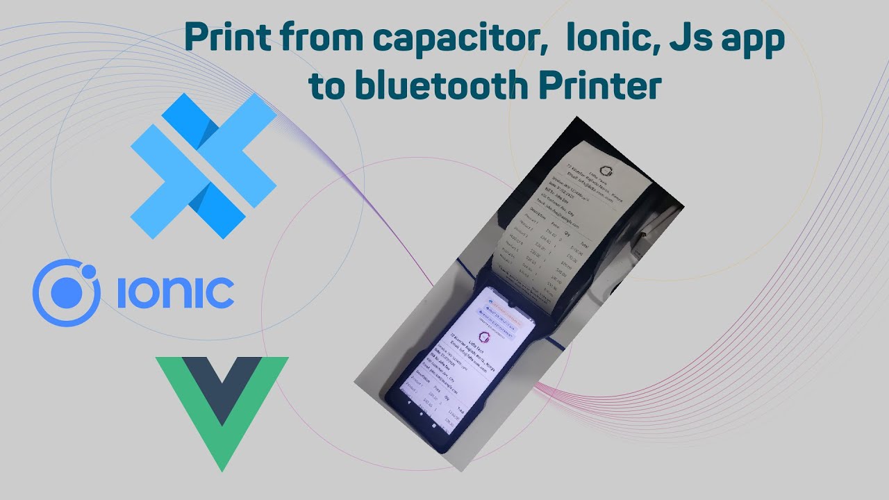 Print from capacitor app to Bluetooth printer directly with format and styles even from html and CSS