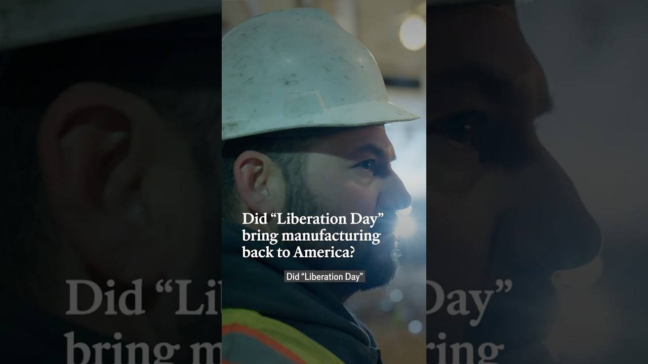 Did “Liberation Day” bring manufacturing back to America? | The Economist