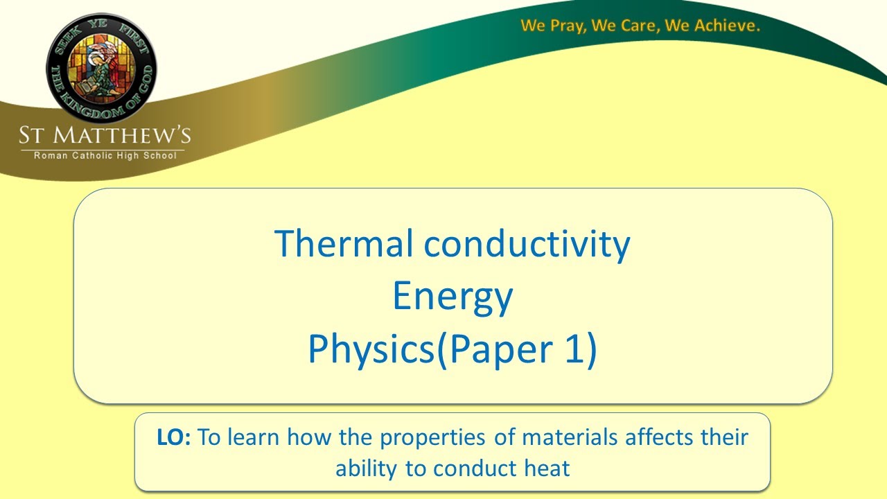 Thermal conductivity