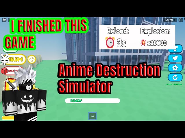 Anime Destruction Simulator codes in Roblox: Free Boosts and Yens ...