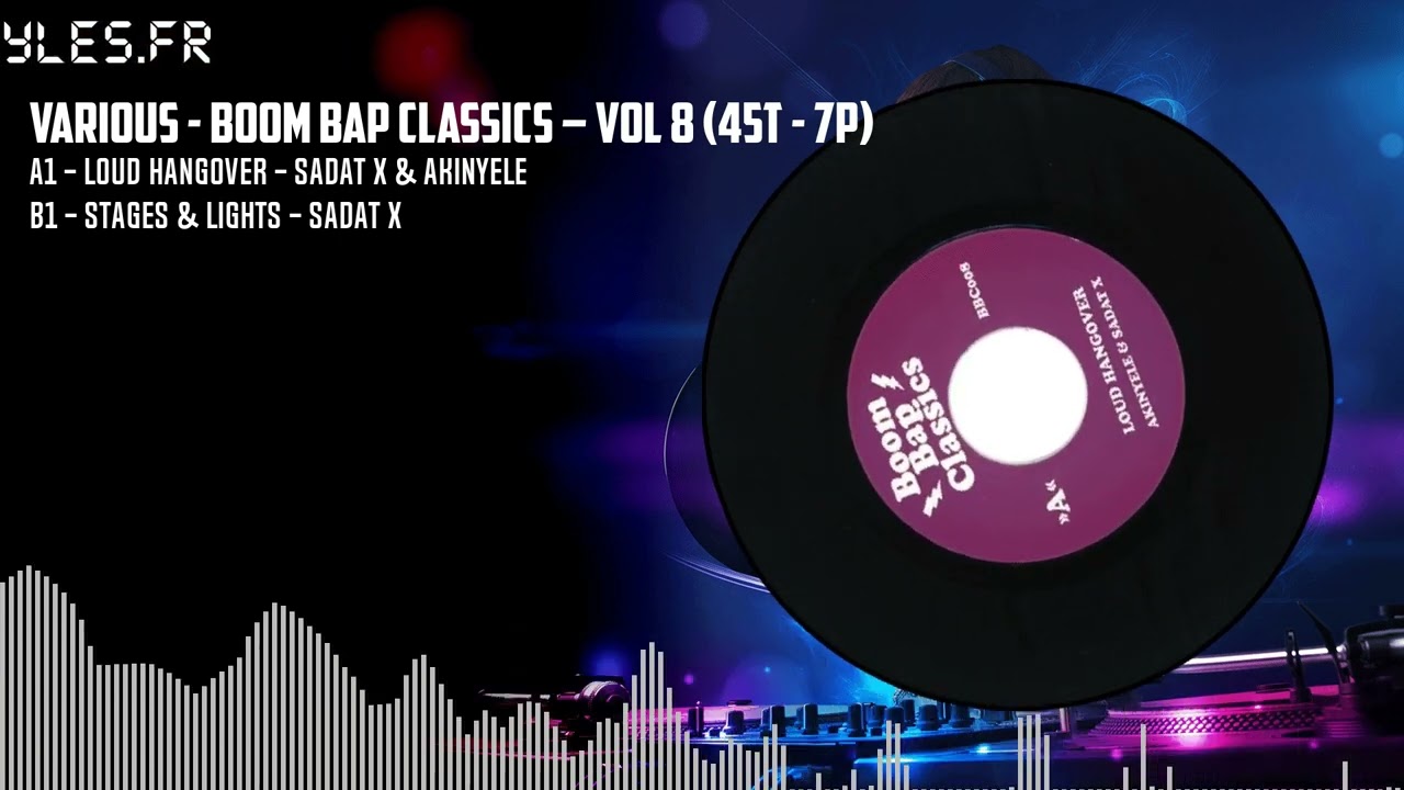 Various - Boom Bap Classics – Vol 8 (45t - 7p) [BLACK] (BBC008)