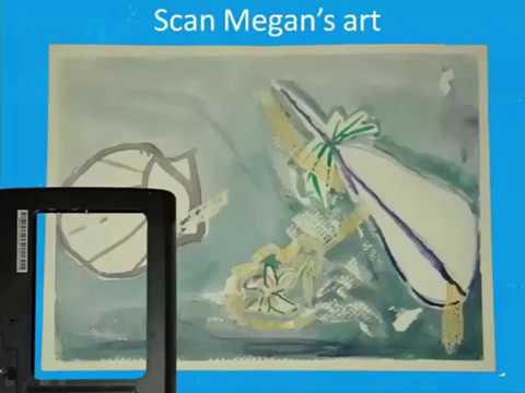How to scan and stitch oversized art