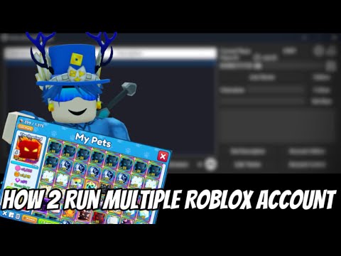 🥚Roblox Account Manager Tutorial! Works on all games! 🥚