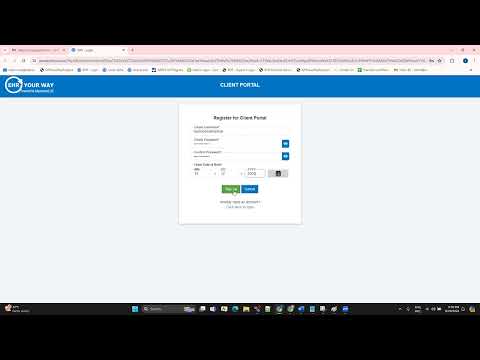 How to sign up for patient portal
