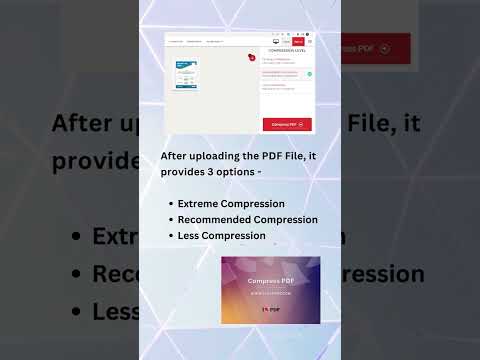 How To Compress PDF Files Online Free Of Cost | Tools To Compress PDF Files