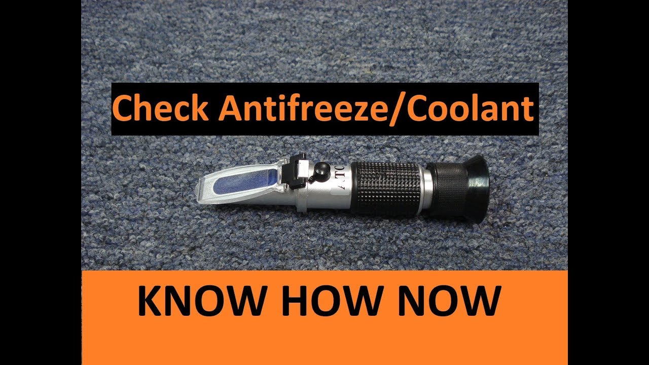 Test Antifreeze Coolant Concentration With a Refractometer