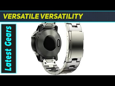 Best Titanium QuickFit Band for Garmin Fenix & Epix