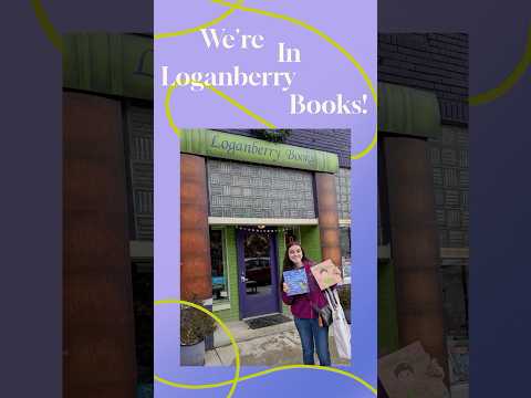 Need a last minute gift? Check out my books in Loganberry Books! #childrensbooks #indiebookstore