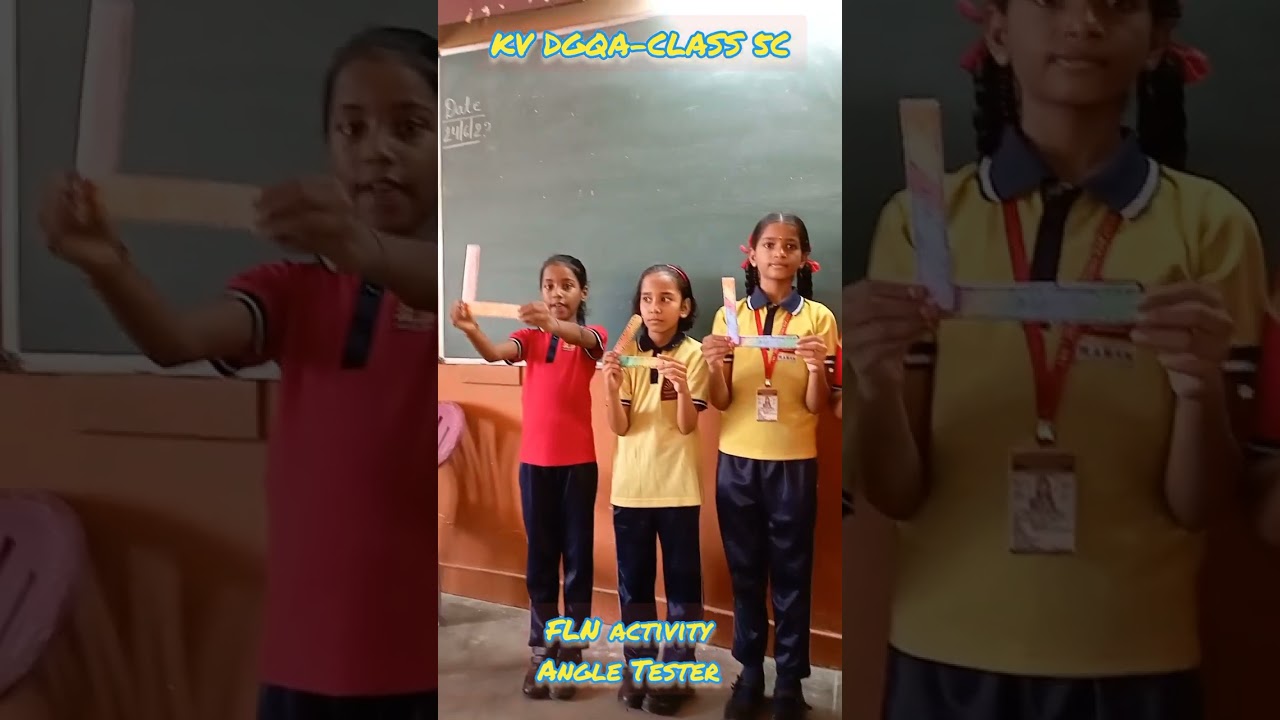 FLN ACTIVITY CLASS 5 MATHS TYPES OF ANGLES. | K. RICHARD