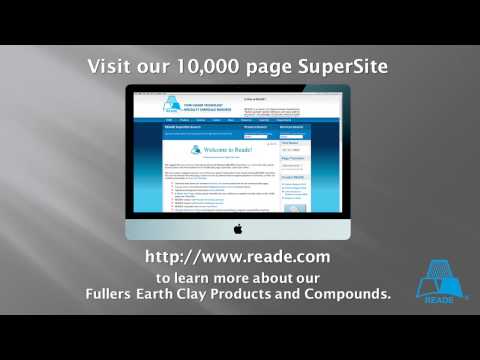 Fullers Earth Clay / Attapulgite / Montmorillonite Powder from Reade