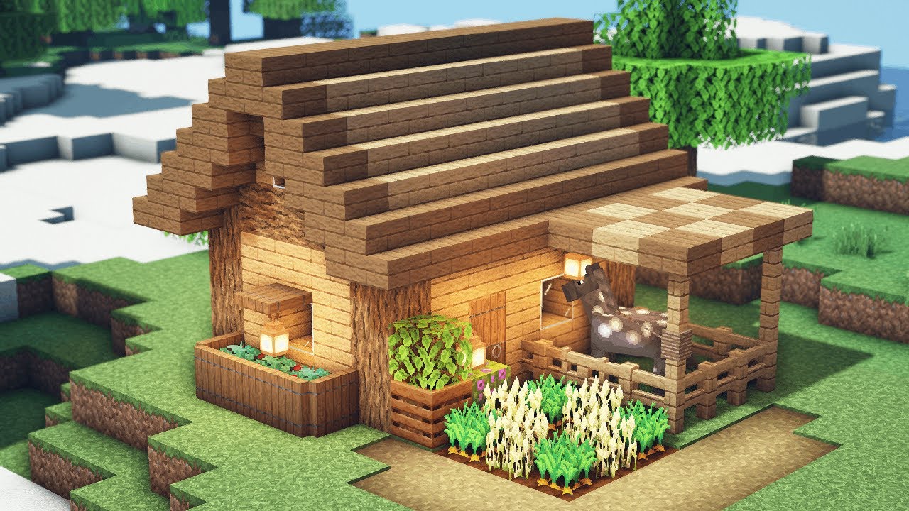 Minecraft: How to Build a Beginner Starter House - Minecraft Builders